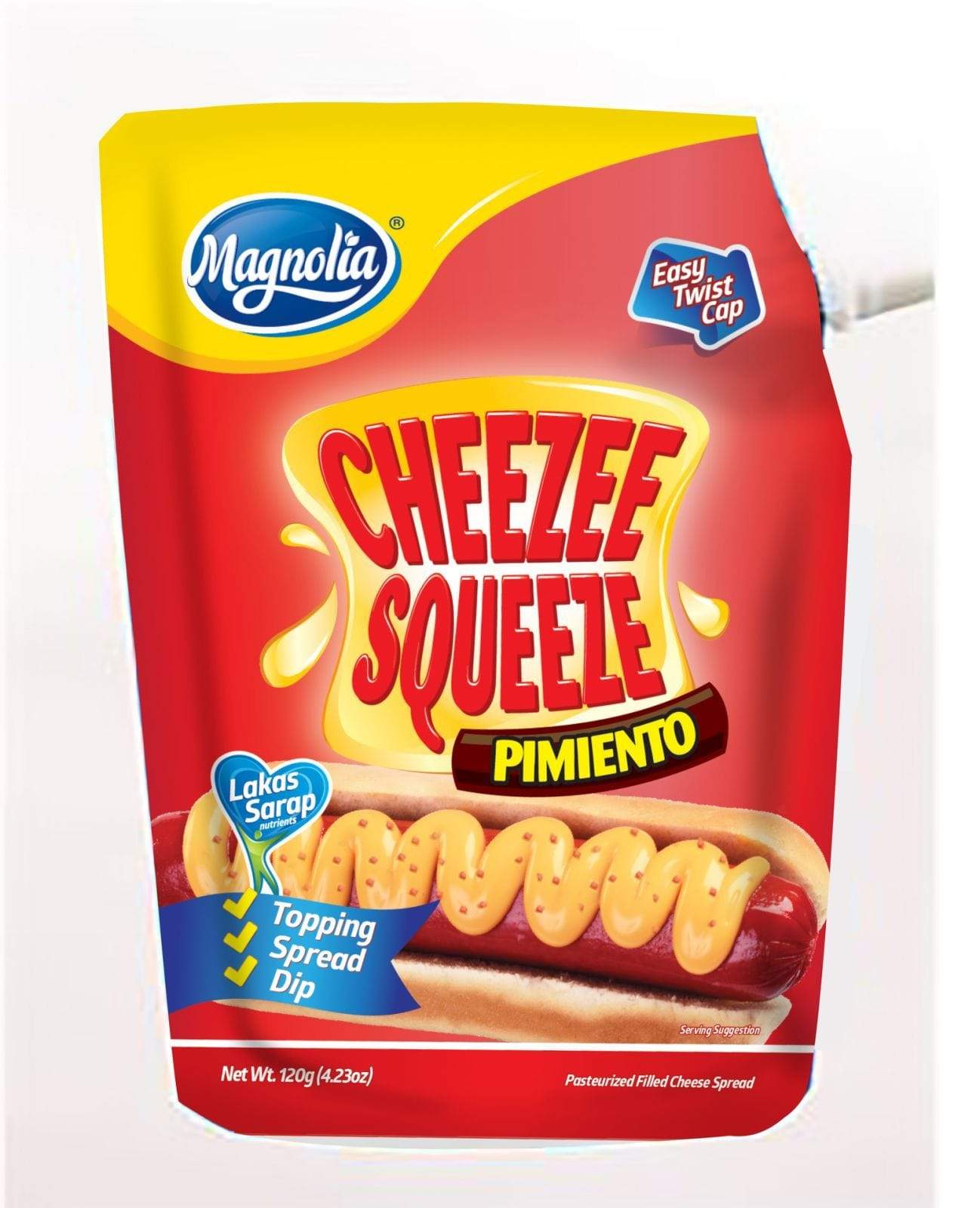 MAGNOLIA CHEEZEE SQUEEZE PIMIENTO 115G | Lazada PH