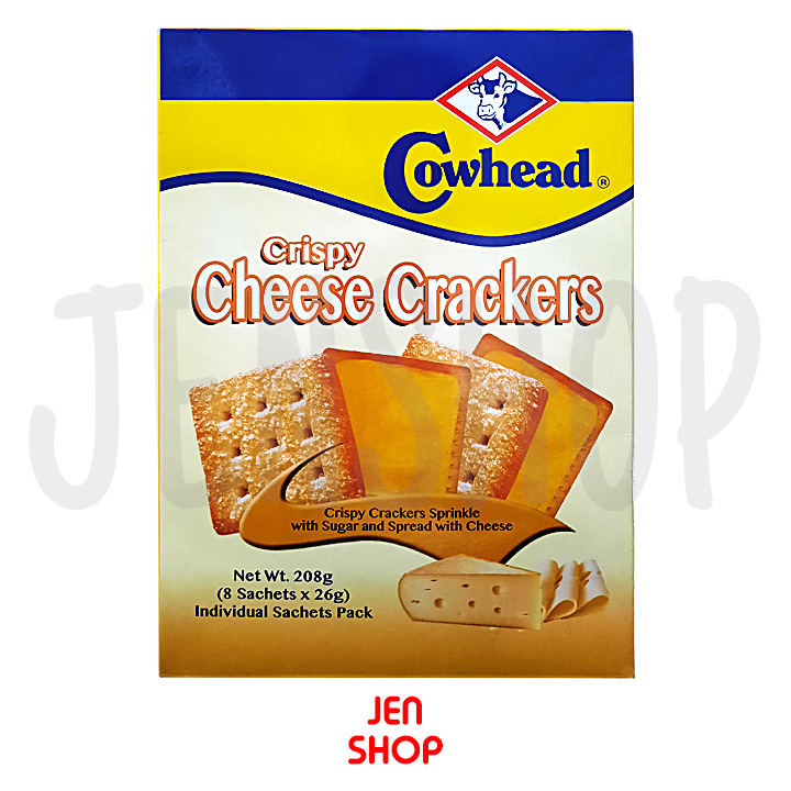 Cowhead Crispy Cheese Crackers 208 grams 8 Sachets | Lazada PH