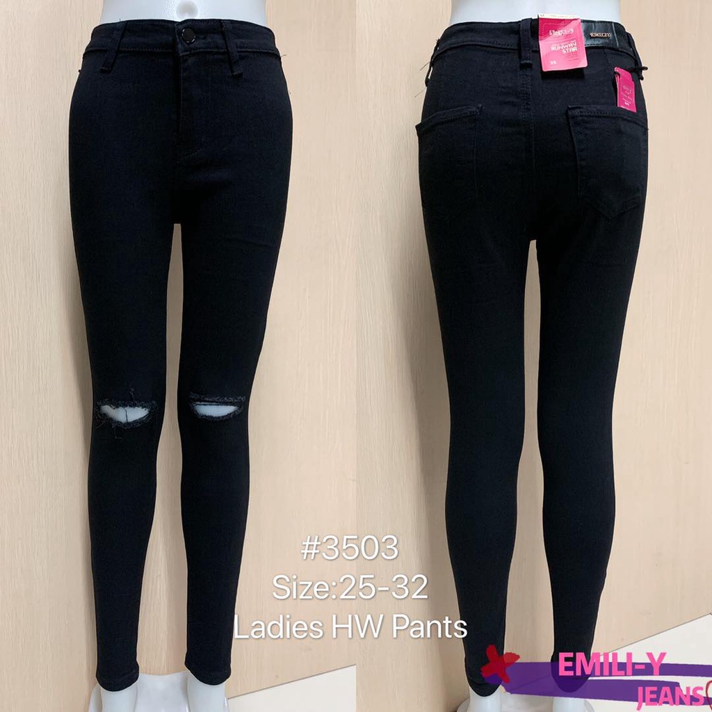 Joni jeans High Waist pants Ripped Tattered Pants Skinny Jeans ...