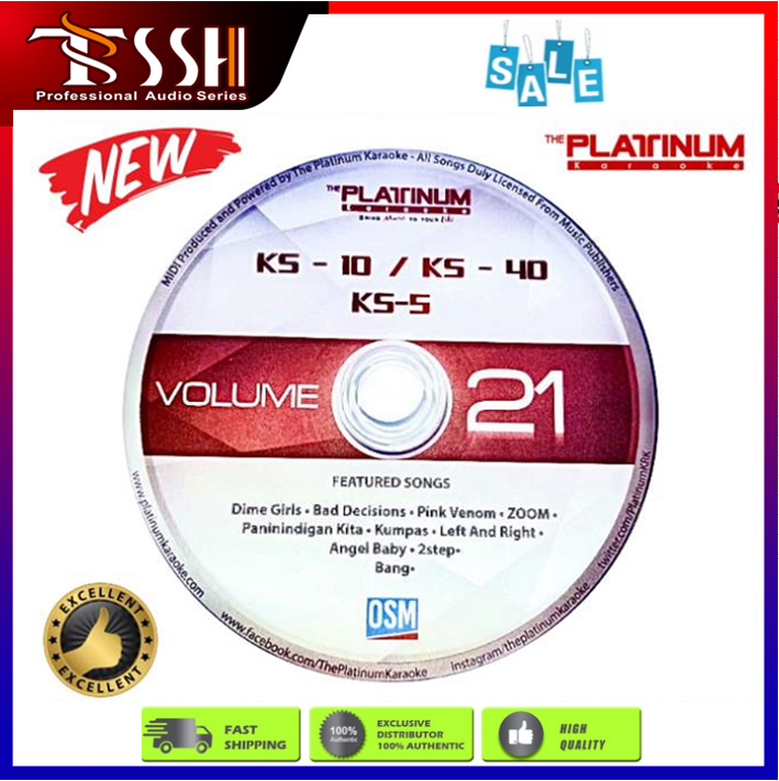 Platinum KS-5 Junior Lite CD: Volume 21 Updated 2022 | Lazada PH