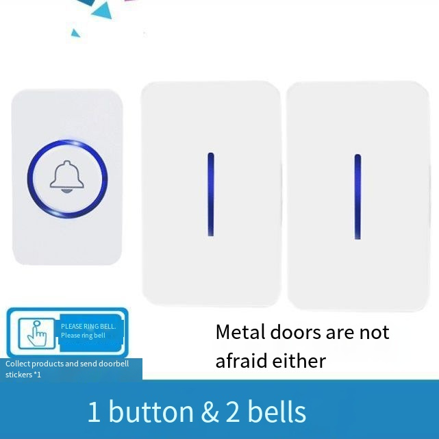 JMlfie Bestseller Wireless Doorbell No Battery required Waterproof Self ...