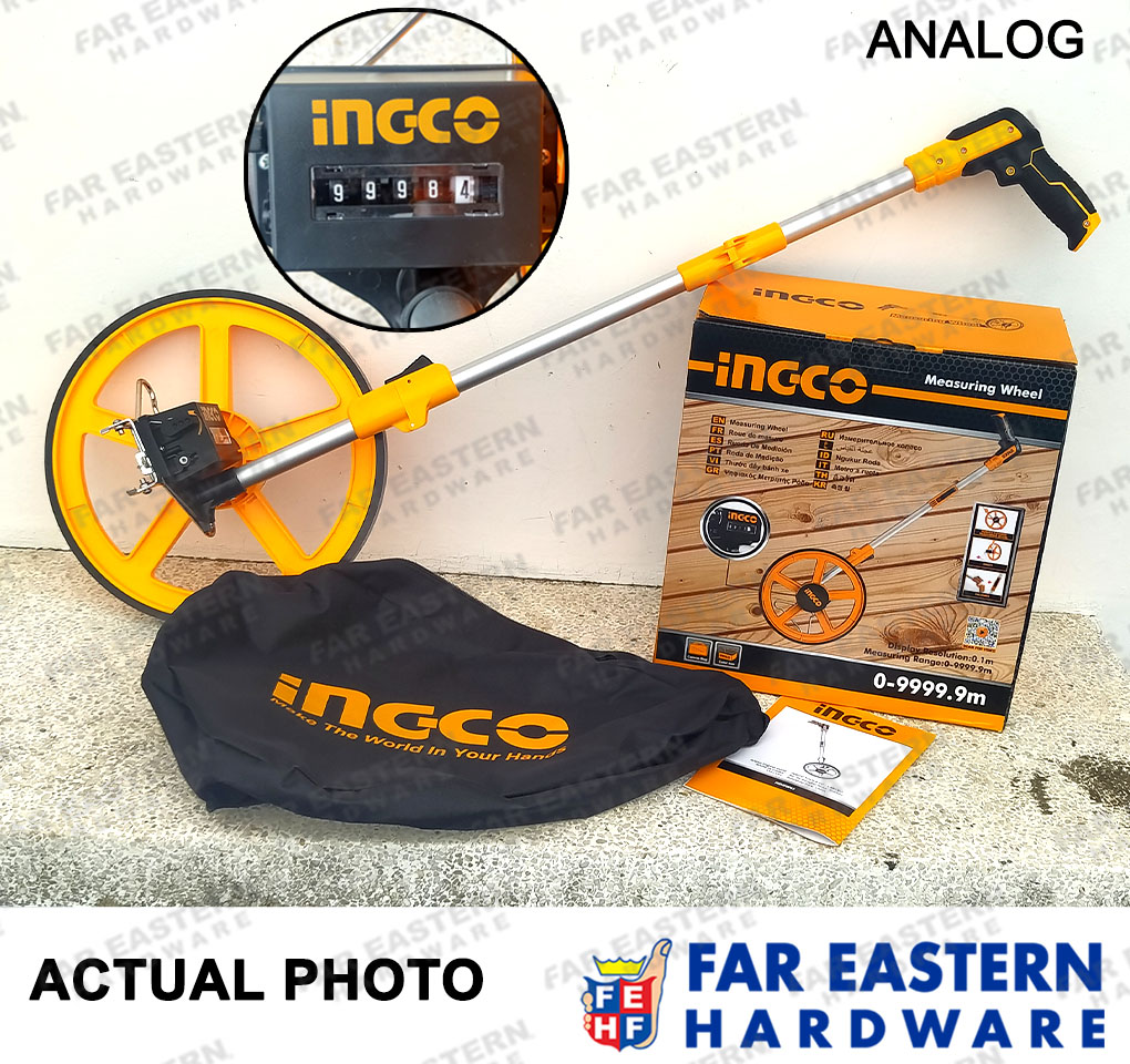 INGCO Walking Measure Measuring Wheel Digital | Analog INHT | Lazada PH