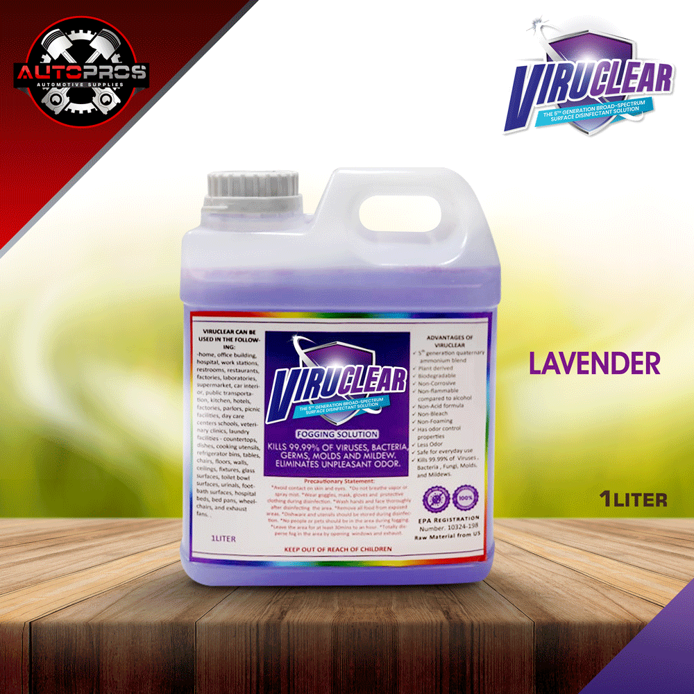 VIRUCLEAR FOGGING SOLUTION LAVENDER 1 LITER | Lazada PH