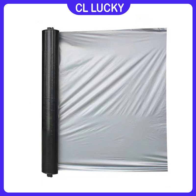 【COD】Plastic Mulch 2.65FT x 650m 0.8m x 2132FT 10 Microns HEAVY DUTY ...