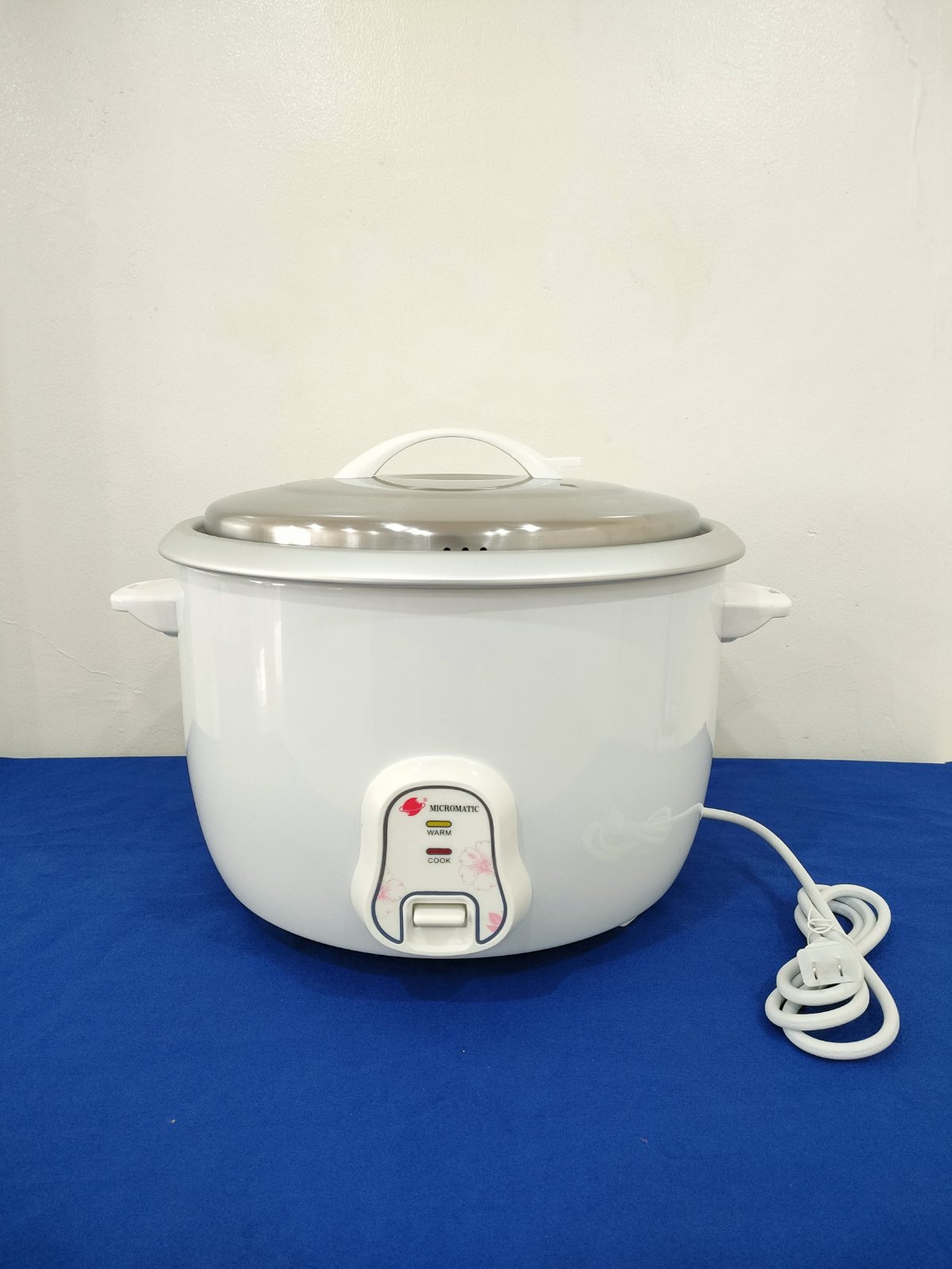 Micromatic MRC-25 4.5Liters Capacity 25 Cups Heavy Duty Rice Cooker ...