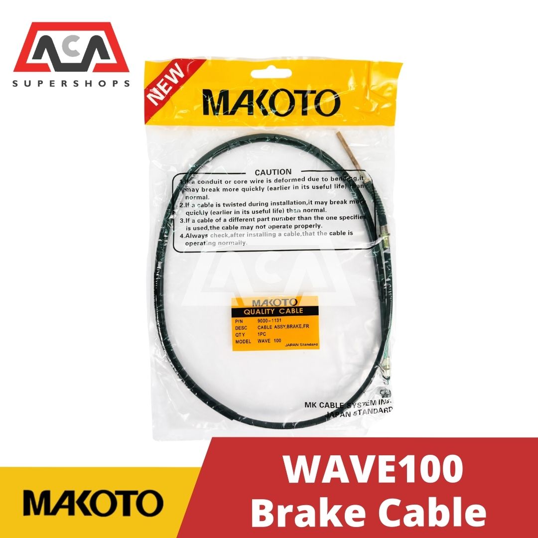 Makoto Brake / Choke / Throttle/ Speedometer Cable for Wave 100 / Wave ...