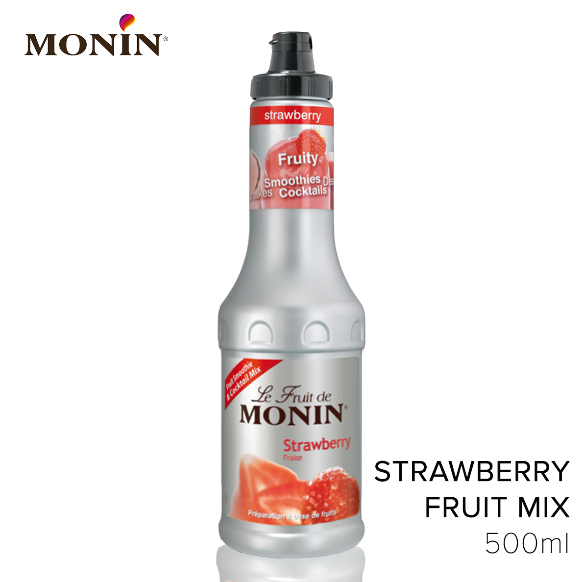 MONIN Strawberry Fruit Mix 500ml | Lazada PH
