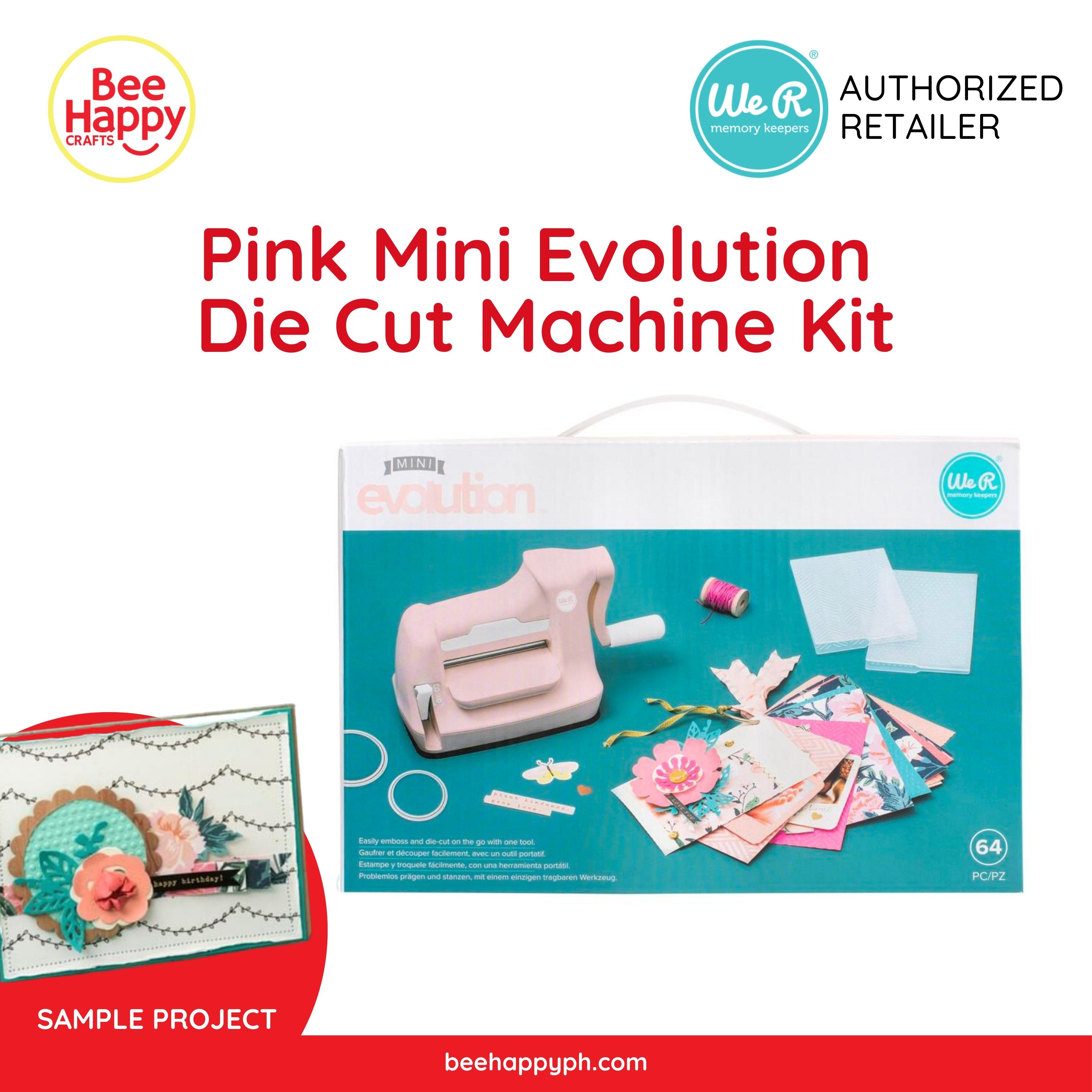 We R Memory Keepers Pink Mini Evolution Die Cut Machine Kit | Lazada PH