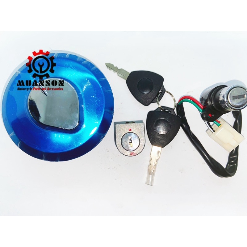 MOTORCYCLE RUSI CHARIOT 175 IGNITION SWITCH ASSY SET/RUSI CHARIOT 175 ...