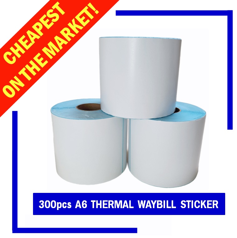 Waybill Sticker A6 Size (300 sheets) | Lazada PH