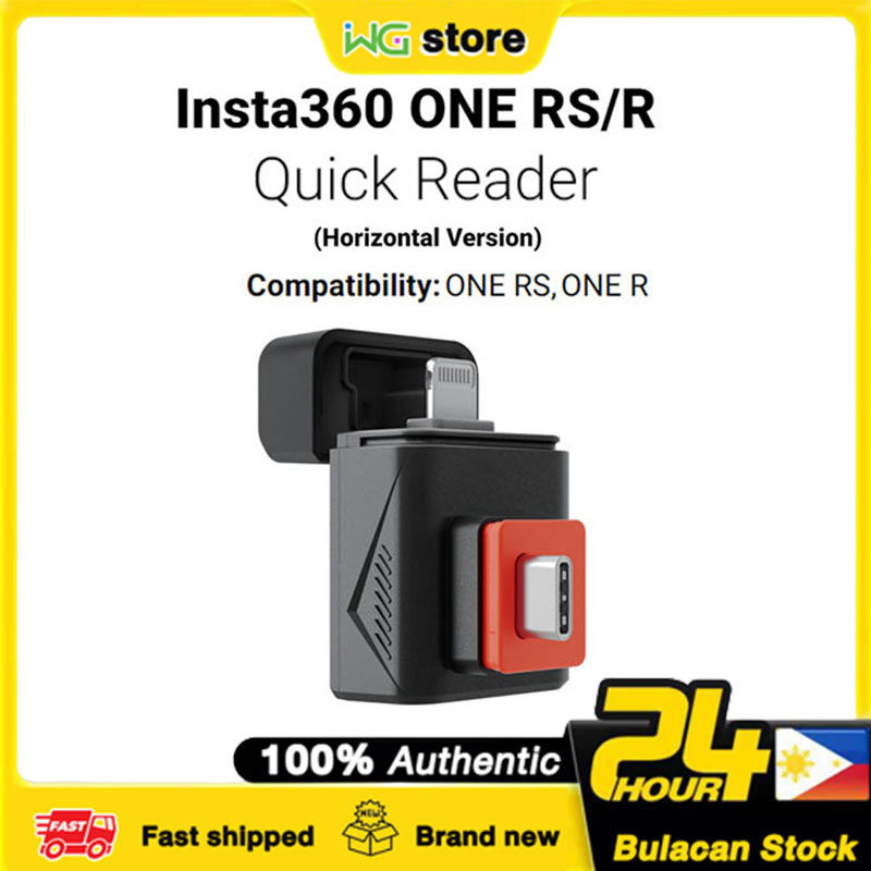 【Bulacan Stock】Original Insta360 ONE R / ONE RS Quick Reader SD Card ...