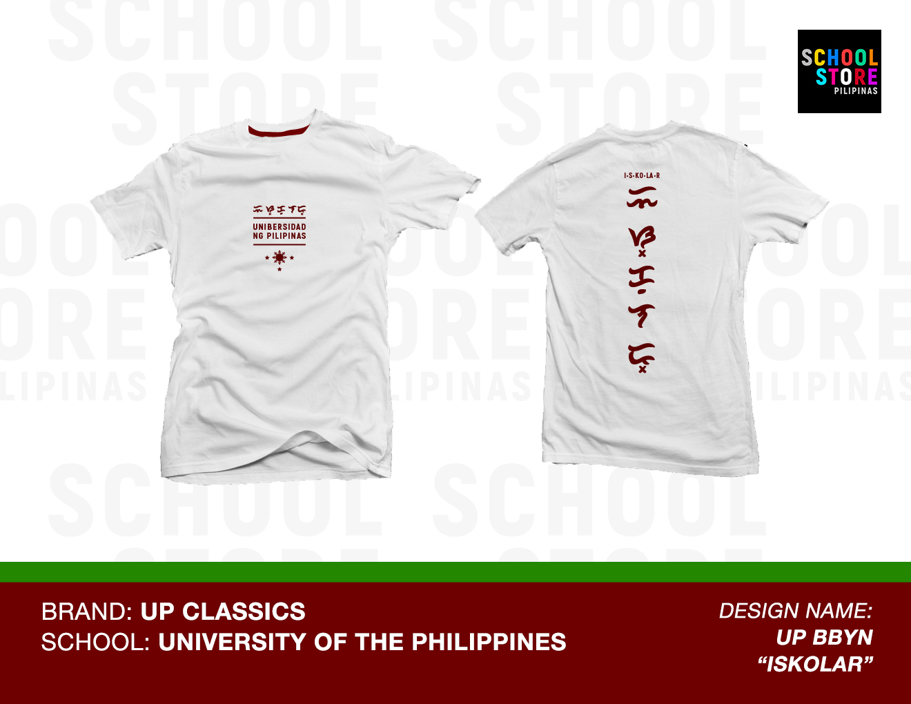 UP BAYBAYIN Iskolar - University of the Philippines Shirt | Lazada PH