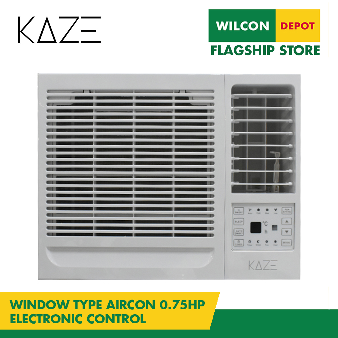 KAZE 0.75HP Window Type Aircon Electronic Control MBO GWE-07CA/B by ...
