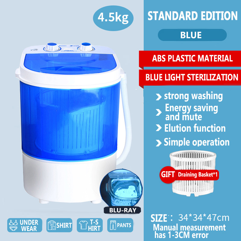 SHANBEN 4.5KG single-cylinder single-cylinder small mini washing ...