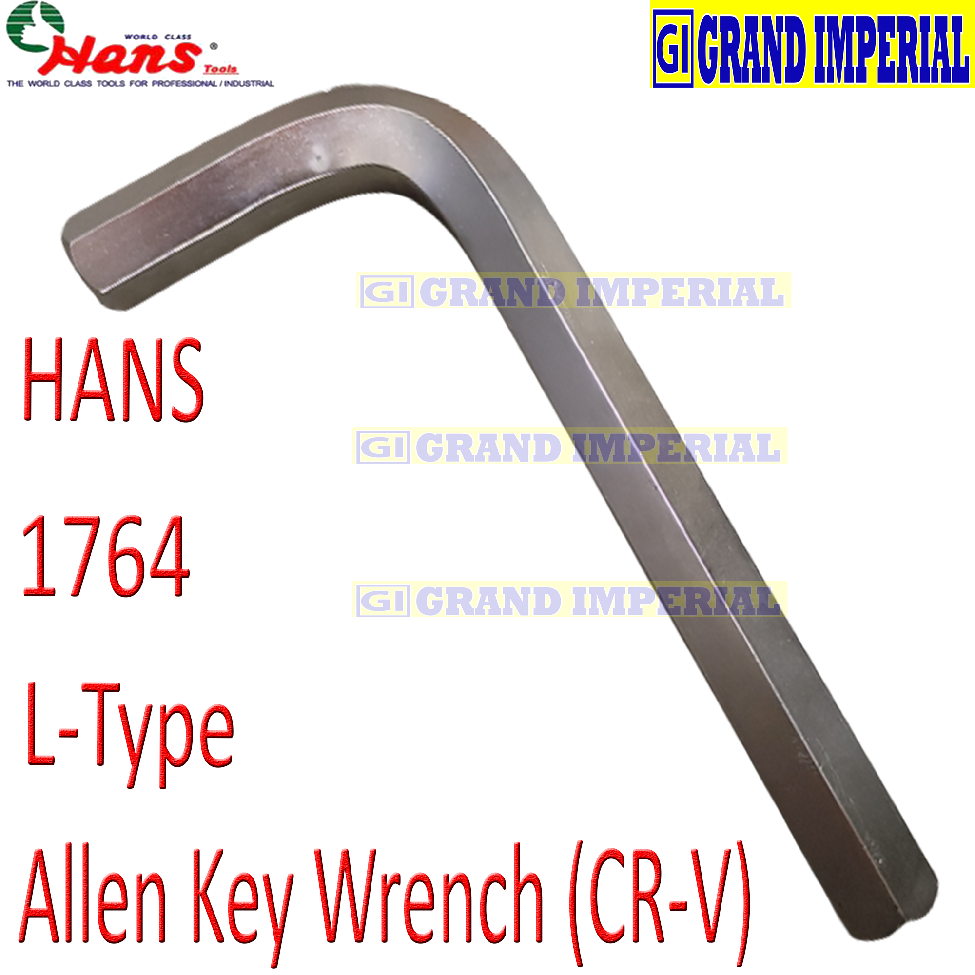 Hans Allen Key Wrench CR-V Choices Size 21mm to 32mm 3/4" to 1" 1764 L ...