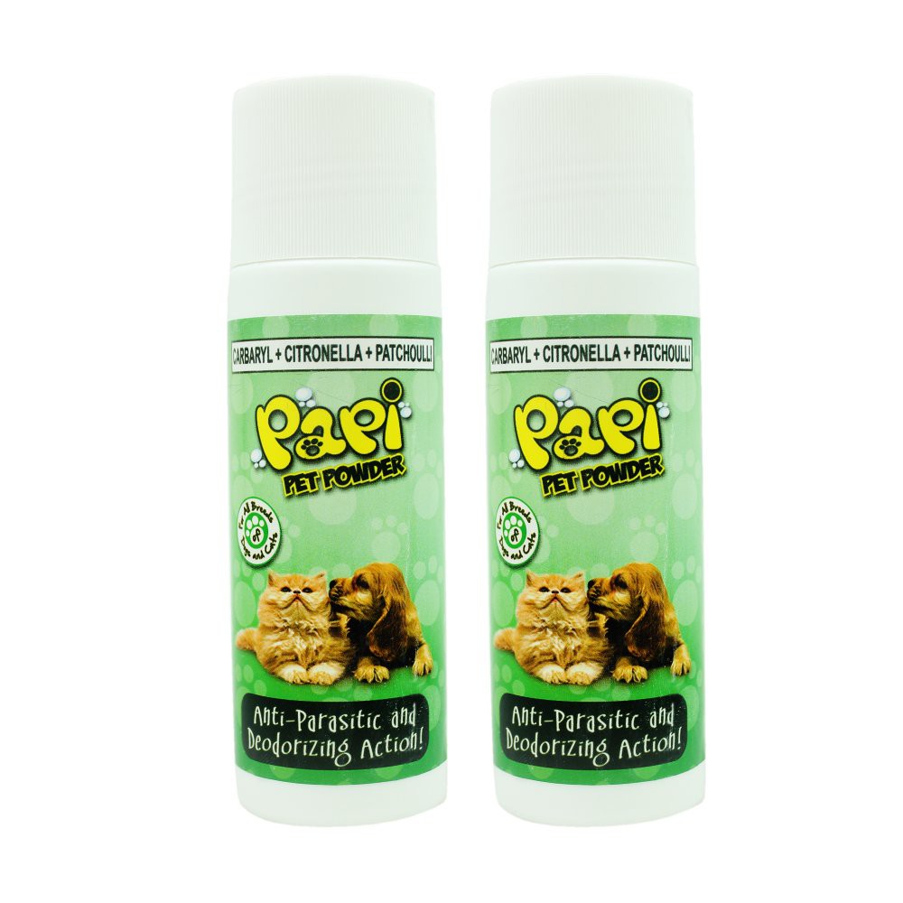 Papi Anti Tick and Flea Powder for Dogs and Cats (100g) 1 bottle only ...