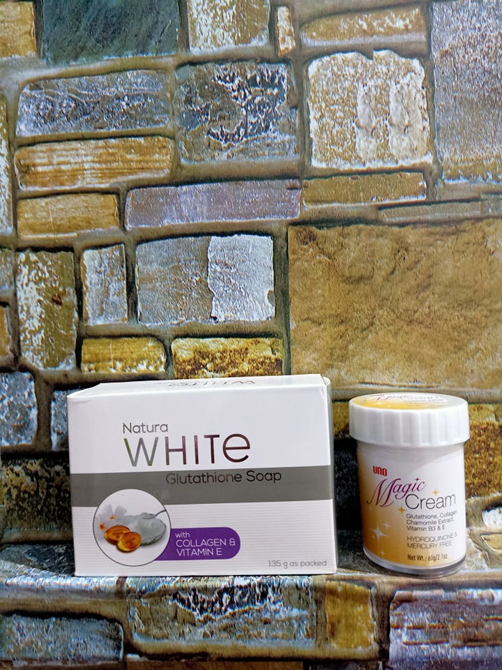 UNO MAGIC CREAM With FREE GLUTATHIONE SOAP (MELASMA/PEKAS REMOVER ...