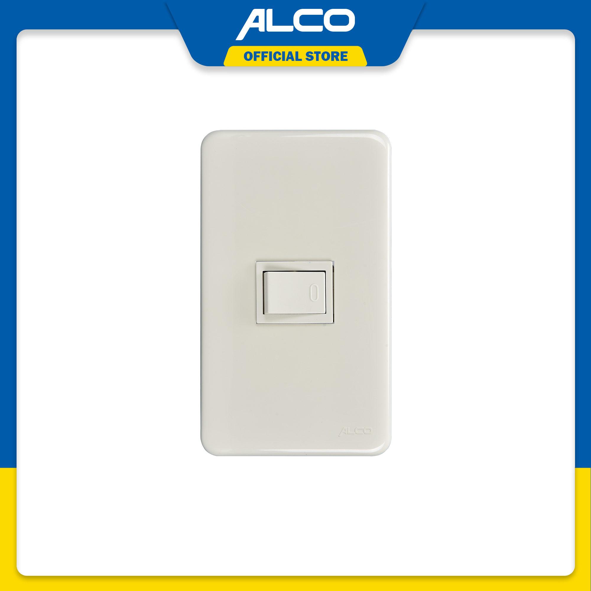 ALCO AC101-CS 1 Way 1 Gang Switch Set - 10A 250V (Classic Series ...
