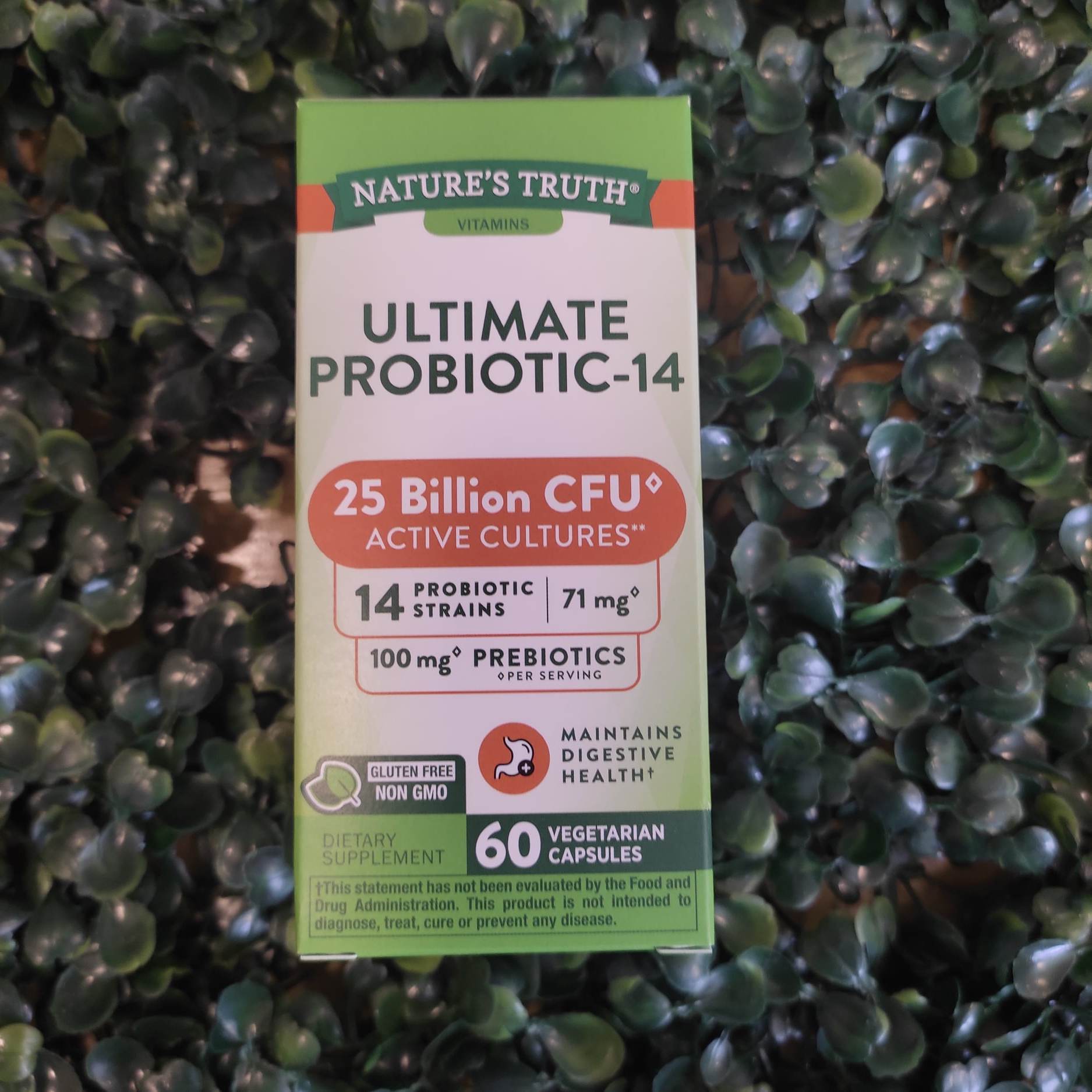 Nature's Truth Vitamins Ultimate Probiotic-14 25 Billion CFU 60's Exp ...