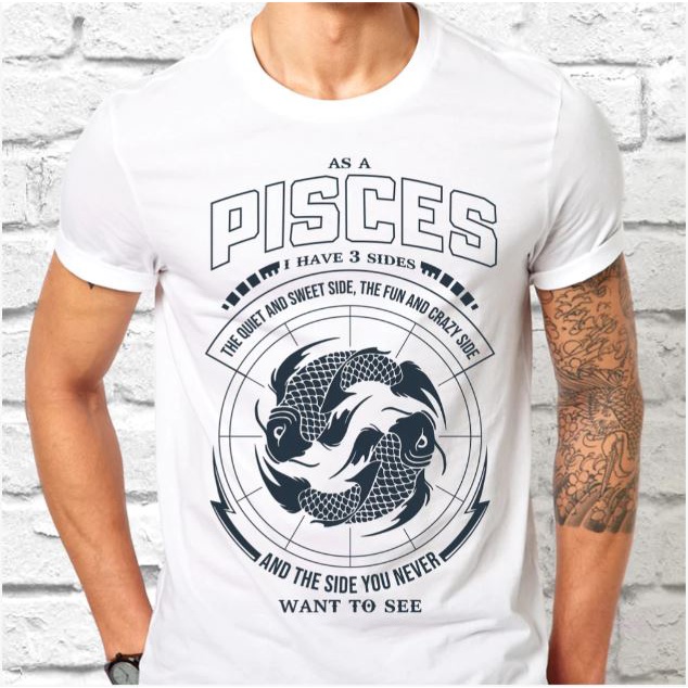 Zodiac Pisces -Vortex Wear PH | Lazada PH