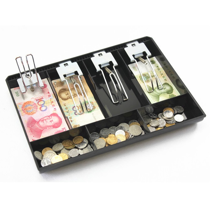 3 Grid 5 Grid Supermarket Store Money Cash Coin Cash Box Insert Tray ...