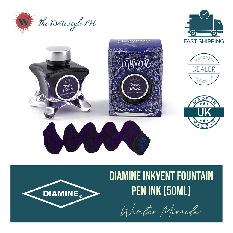 Diamine Inkvent Fountain Pen Ink [50ml] Winter Miracle | Lazada PH