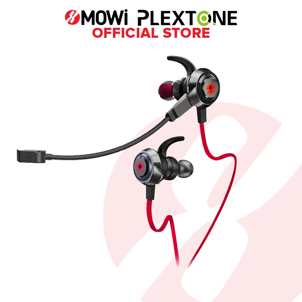 Plextone G50 Mark II Wired Gaming Earphones Double Vibration Headset ...