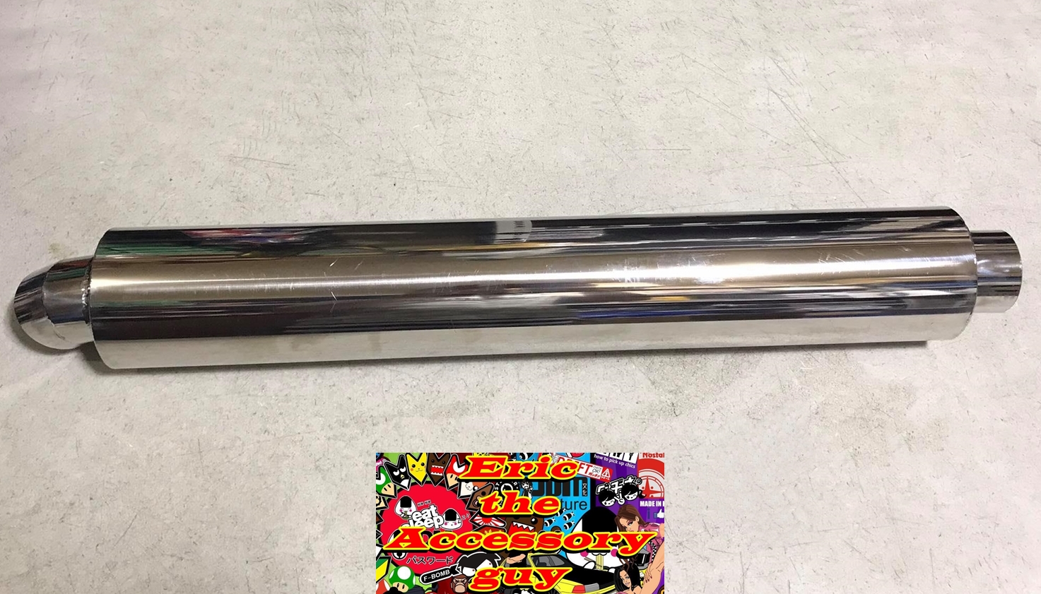 Scuv racing muffler Stainless Steel (24 inches) | Lazada PH