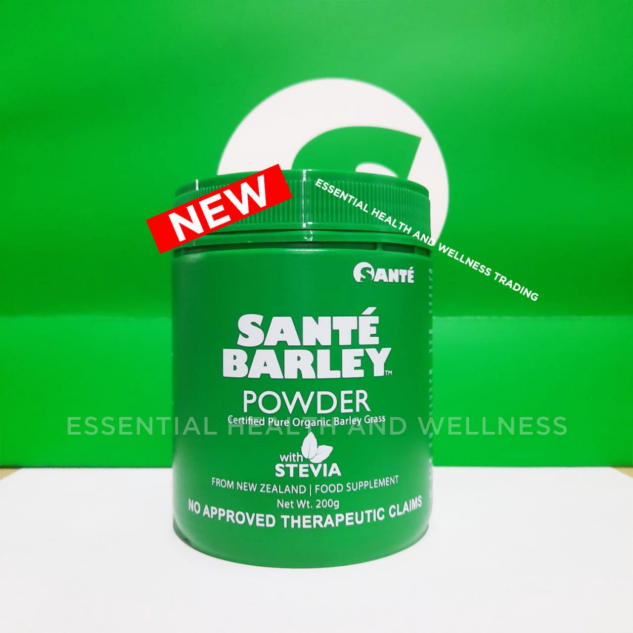 Sante Barley Canister NEW (200g) Certified Pure Organic Barley Grass ...
