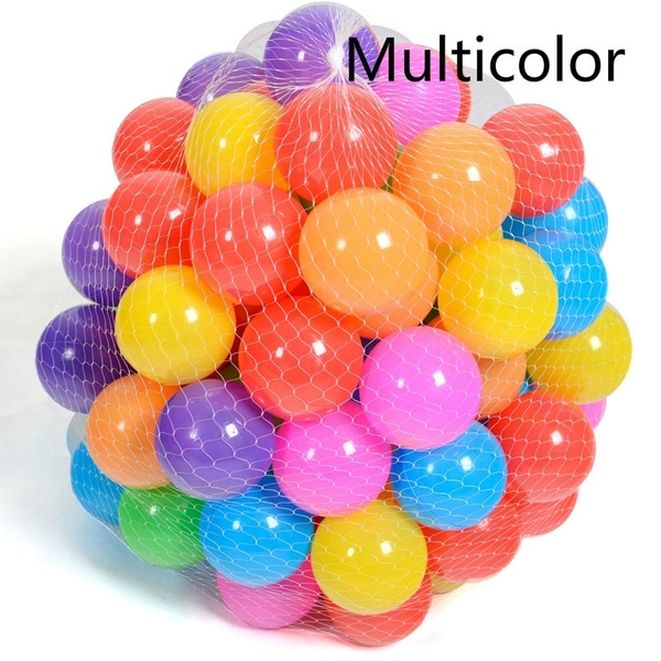 50Pcs Baby Plastic Balls Water Pool Ocean Wave Ball for Kids Games Swim ...