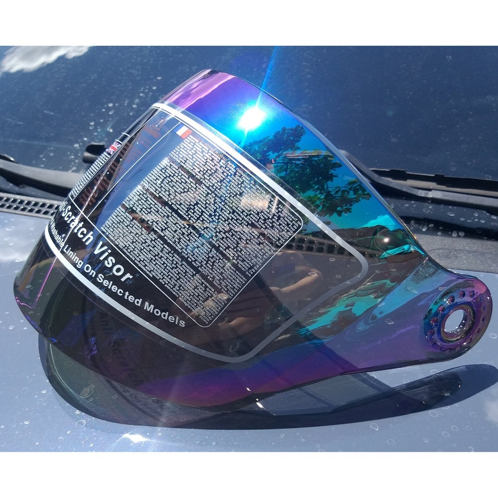 Visor for replacementand TITAN half face helmet model 007 ...