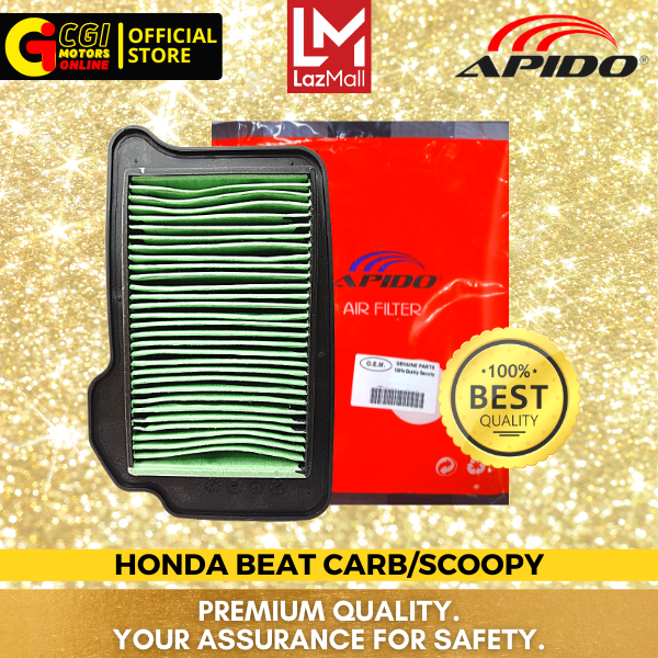 YSK/APIDO Air Cleaner Element for Honda Beat Carb/Scoopy | Lazada PH