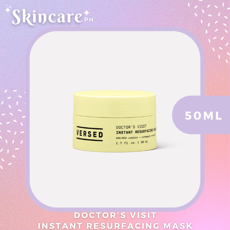VERSED DOCTOR'S VISIT INSTANT RESURFACING MASK 50ml | Lazada PH