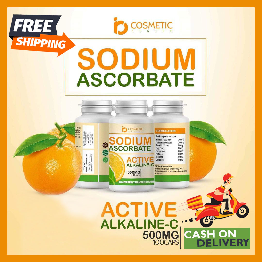 Sodium Ascorbate Active Alkaline - C | Sodium Ascorbate 100 capsules ...