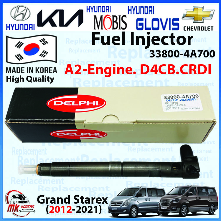 [REPLACEMENT] Fuel Injector for Grand Starex(2012-2021). A2-Engine ...