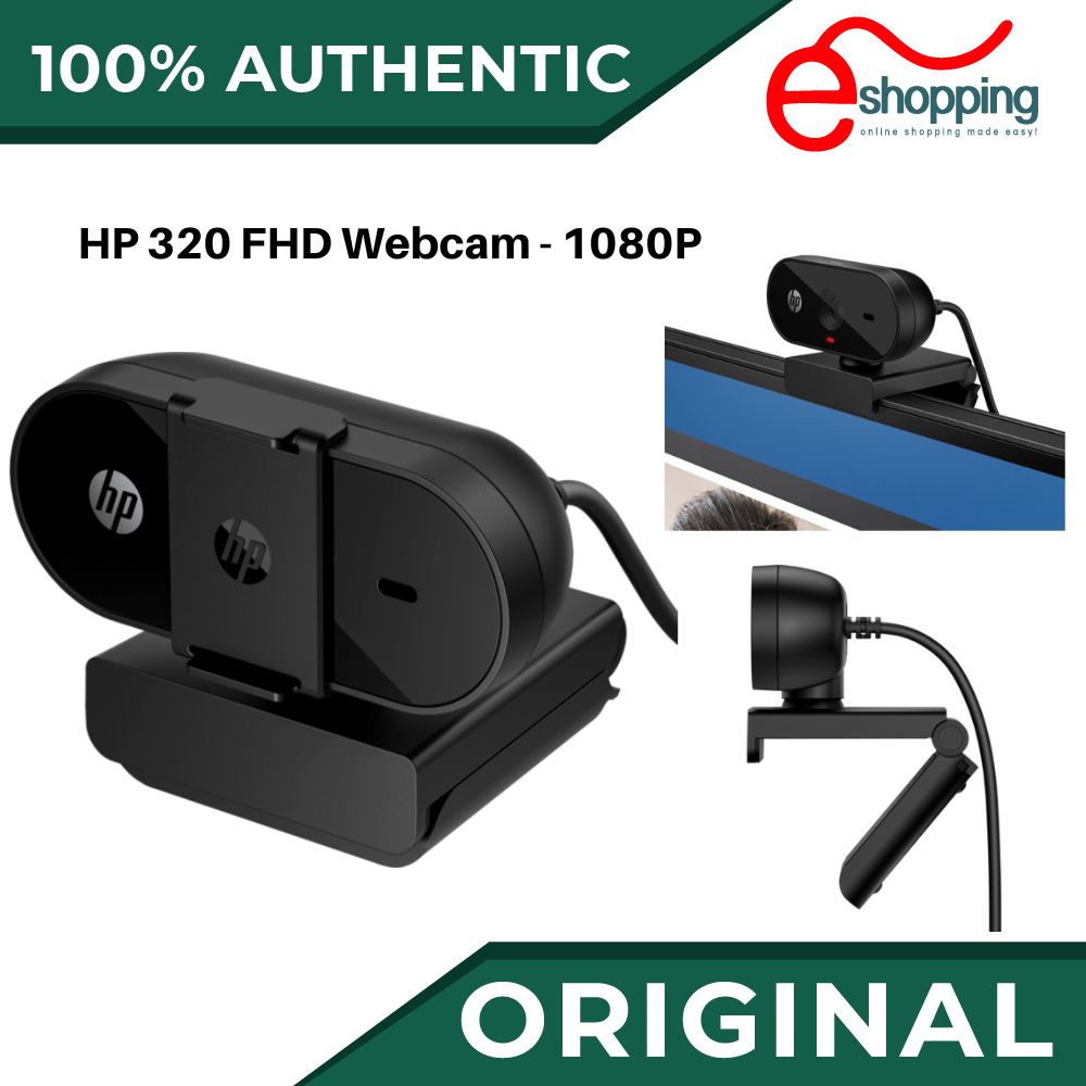 HP 320 FHD Webcam - 1080P | Lazada PH