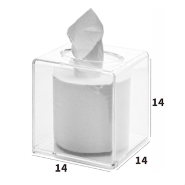 Acrylic Clear Transparent Tissue Paper Wipes Napkin Dispenser Organizer ...
