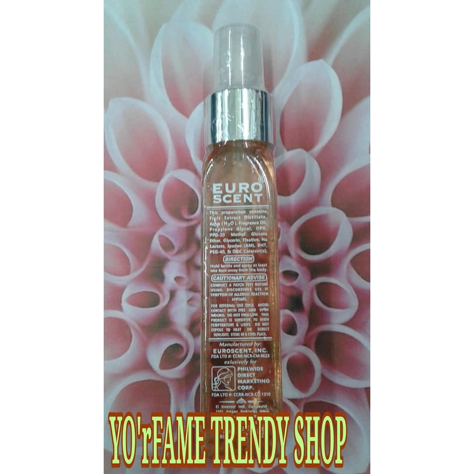 HOT SALE !! ∋ EURO SCENT SPAIN PERFUME LAURIZ 70ML FOR WOMEN | Lazada PH