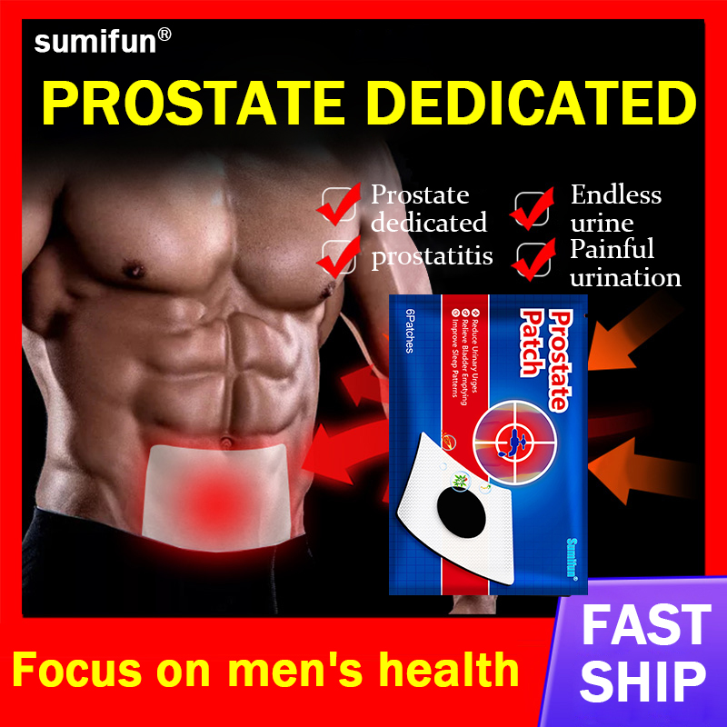 Sumifun Prostate Patch navel health patch 6 pcs Prostate Patches Man ...