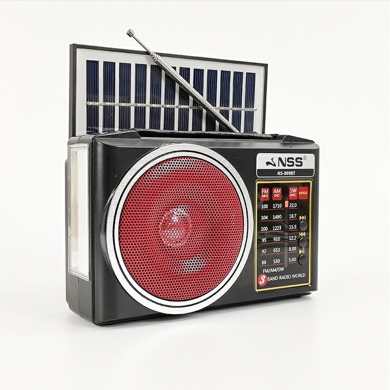 NSS Portable Electric Radio FM/AM/SW Speaker HI-FI Super Sound 4band am ...