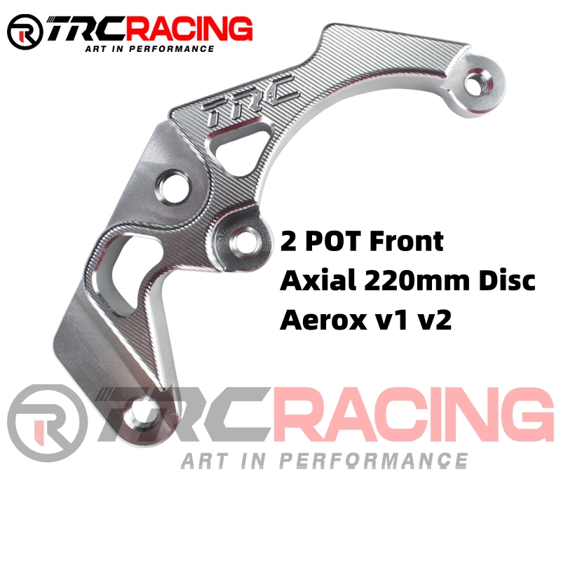 TRC Racing 2 POT CNC Brake Caliper Bracket For Yamaha Aerox v1 v2 ...
