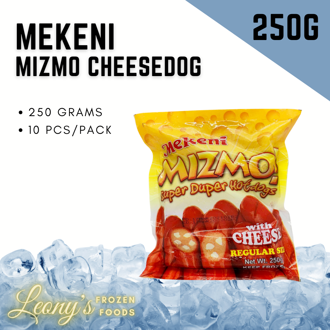 Mekeni Mizmo Cheesedog 250 grams (10pcs) | Lazada PH