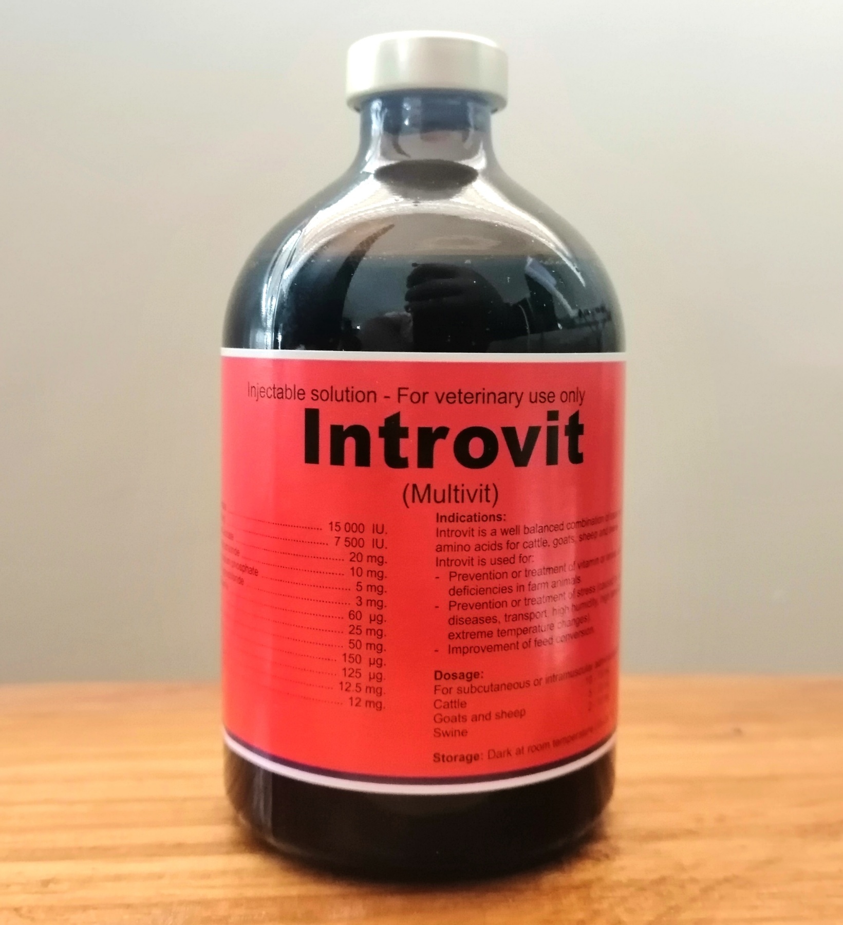 [VETKLIX] 1 container (100ml) / INTROVIT MULTIVITAMINS for GAMEFOWL ...