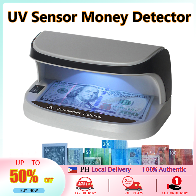 Portable UV Multi Currency Money Detector With Batteries Wireless-Auto ...