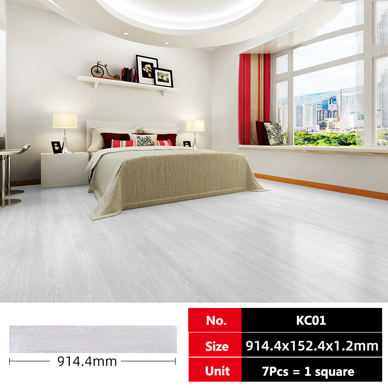 3D vinyl Floor sticker ( 91.44* 15.24cm) self adhesive PVC tiles Floor ...