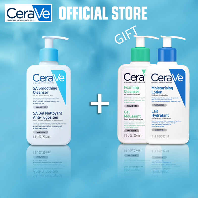 Cerave official store ph CeraVe Facial Cleanser Hydrating Cleanser For ...