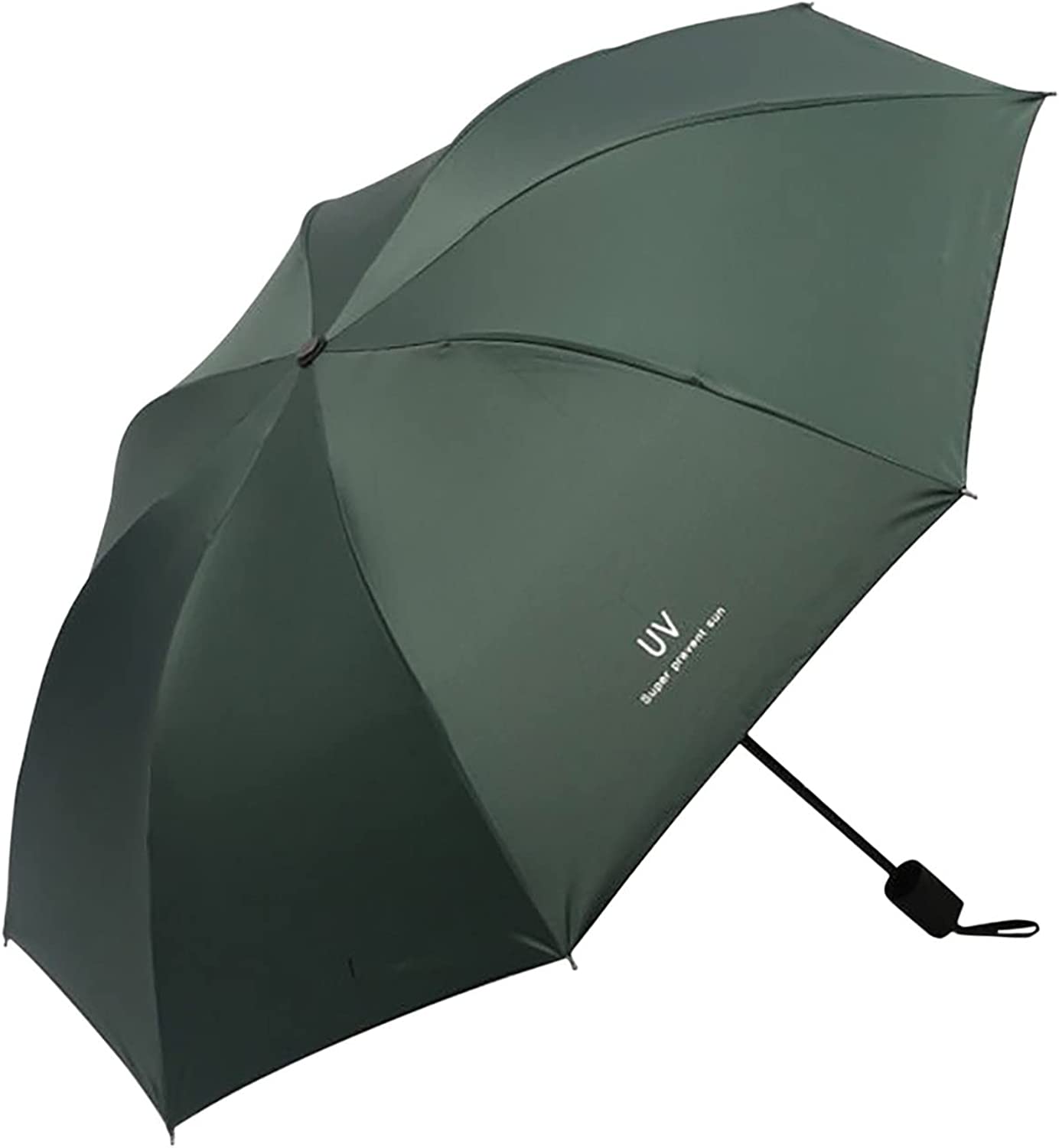Windproof Travel UV Umbrella for Rain Compact Folding Umbrella, Sun Protection Tote Umbrella ...