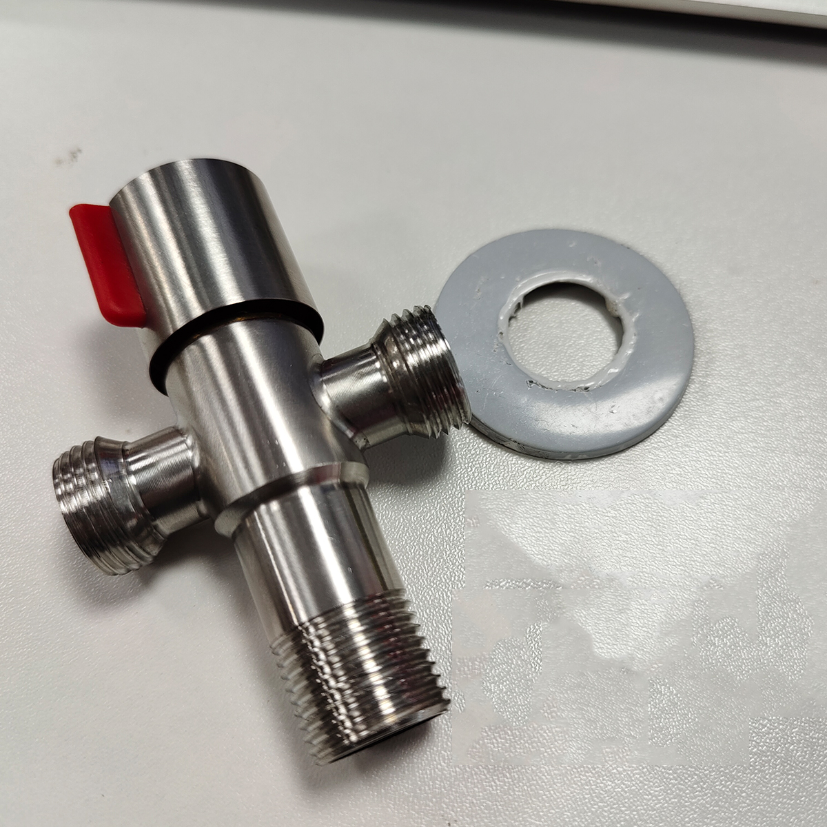 WJT 304 Stainless Steel Angle Valve 3 way angle valve 1/2X1/2 One Way ...