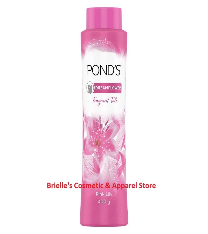 PONDS Dreamflower Fragrant Talcum Powder, Pink Lily, 200g/400g | Lazada PH