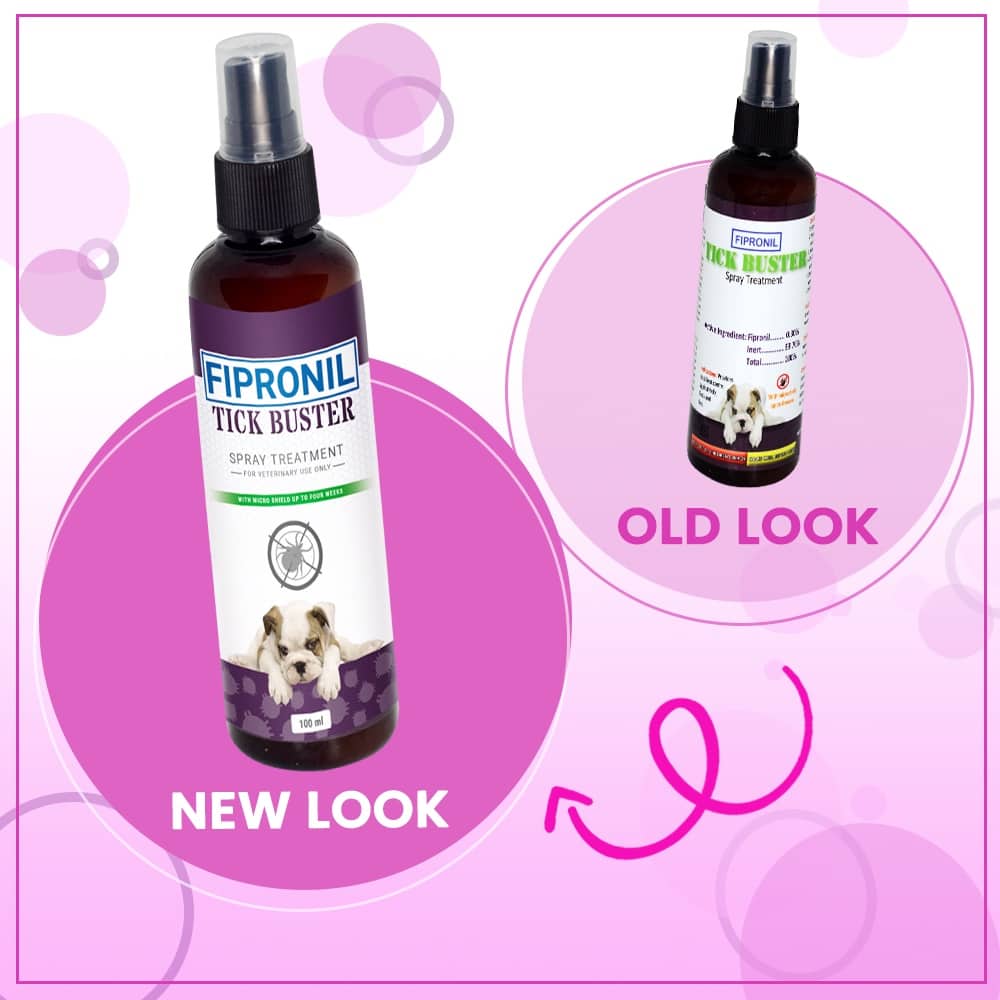 FIPRO-Tick Buster Fipronil Spray Treatment Anti Ticks, Fleas and Lice 4 ...